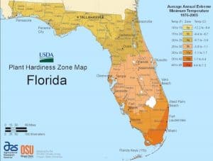 USDA Planting Hardiness Zones by State - Wildlife Informer