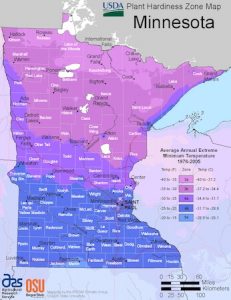 USDA Planting Hardiness Zones by State - Wildlife Informer