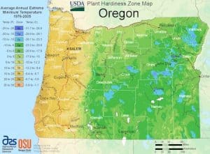 USDA Planting Hardiness Zones by State - Wildlife Informer